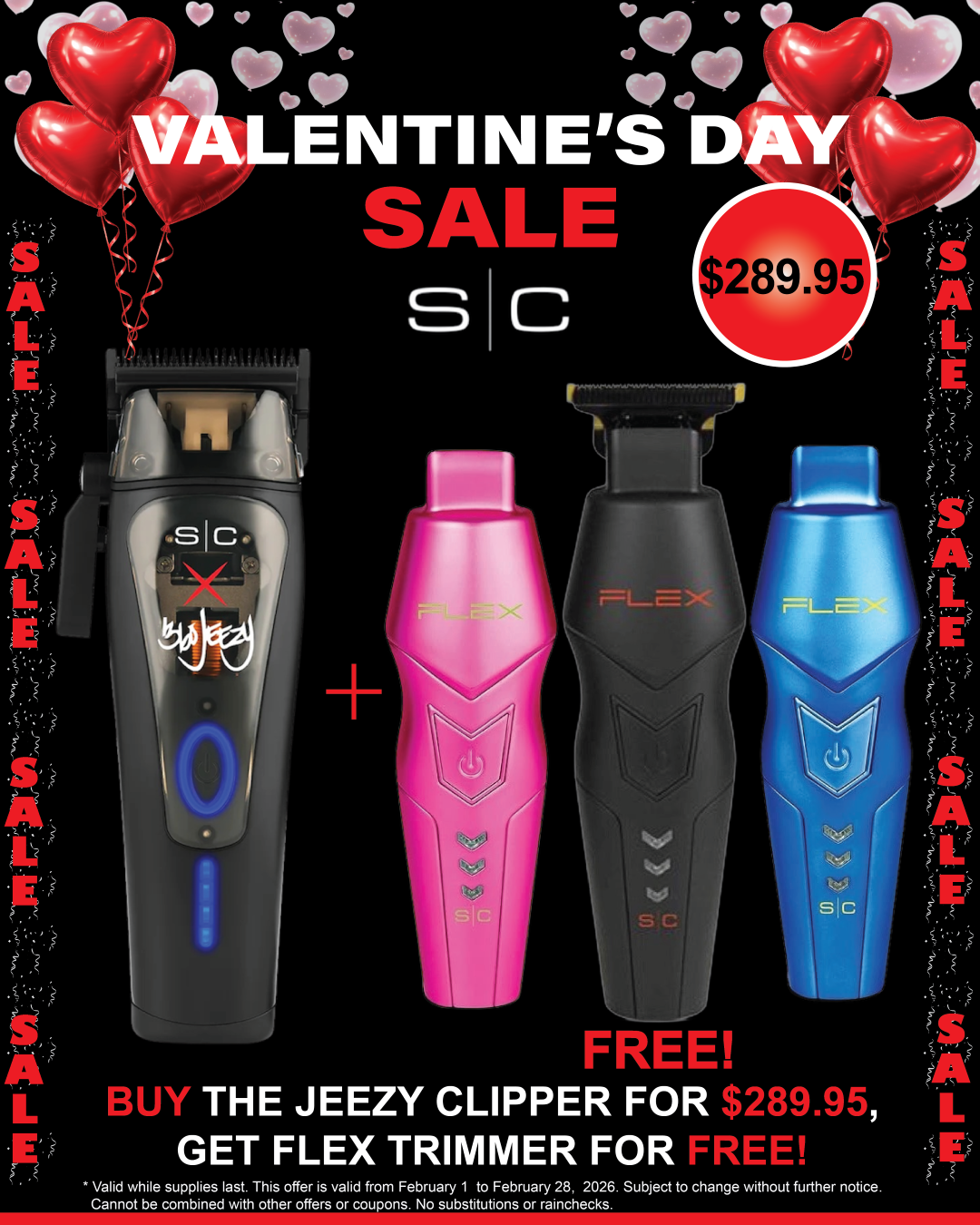 StyleCraft x 360 Jeezy Cordless Vector Motor Clipper & StyleCraft Flex